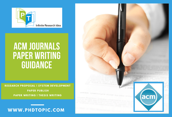 ACM Journals Paper Writing Guidance What Is ACM Format 