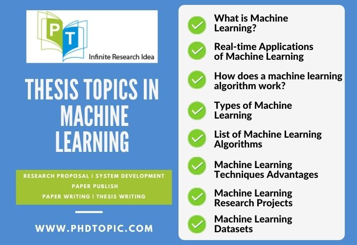 Overview Of PhD Research Thesis Topics In Machine Learning Guidance 