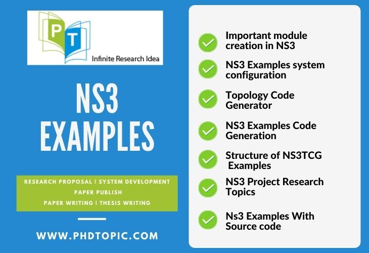 NS3 Projects NS3 Simulation Examples NS3 Tutorials