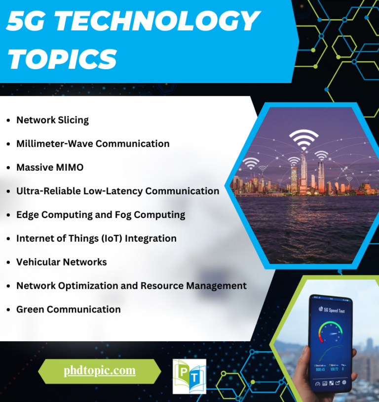 5G TECHNOLOGY TOPICS - PHD TOPIC